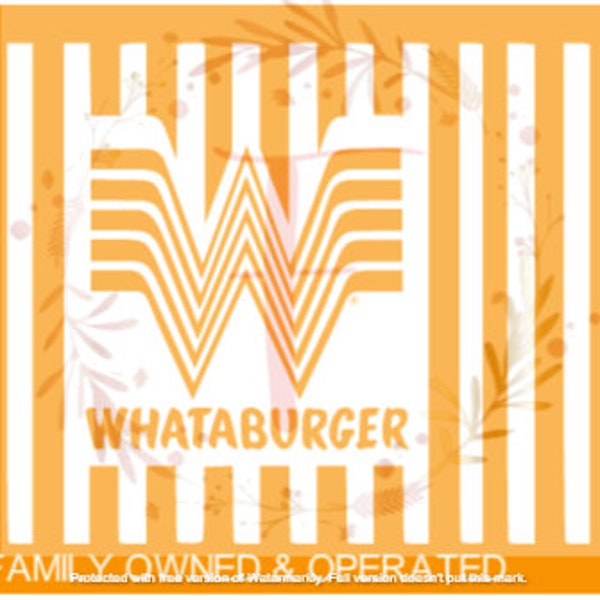 Whataburger Logo Svg - Etsy