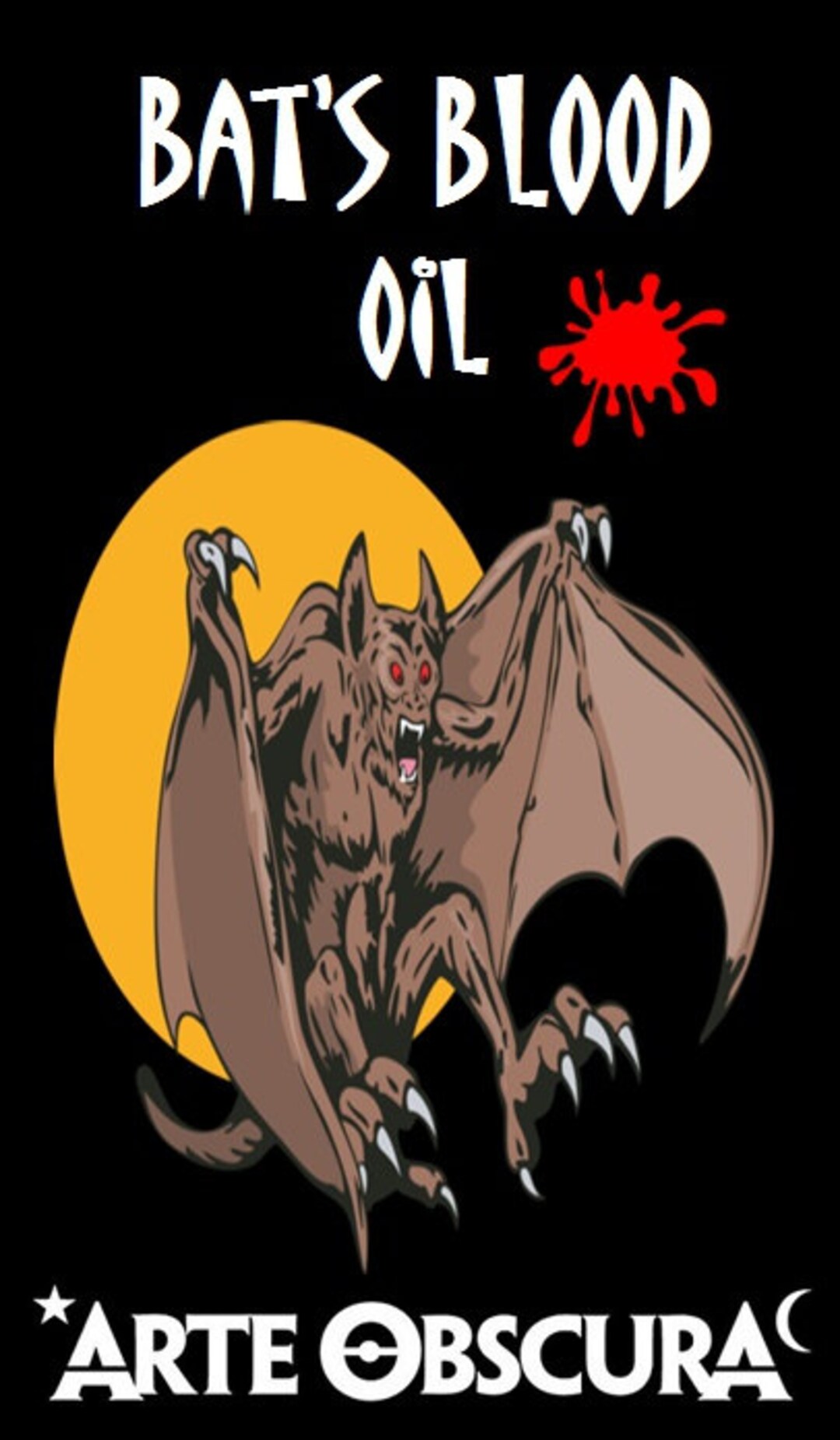 Bat's Blood Oil - (read Description for Info) - Etsy