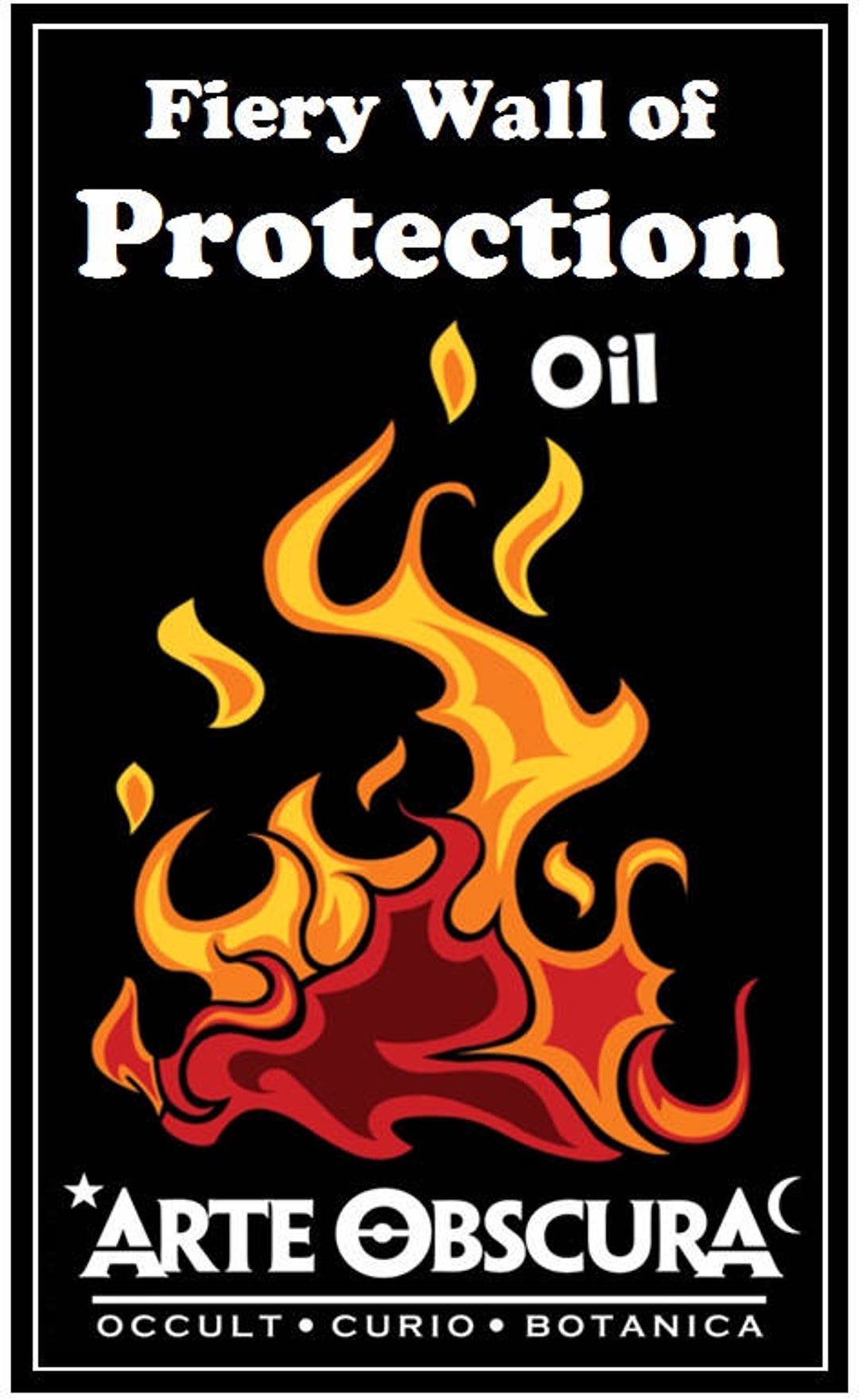 Fiery Wall of Protection Oil - Etsy