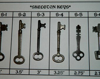 Voodoo Skeleton Key - Etsy