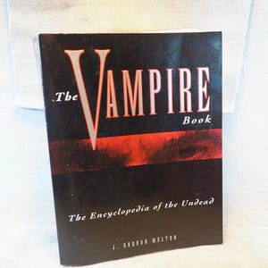 The Vampire Book - Encyclopedia of the Undead - Large Paperback Vintage ...