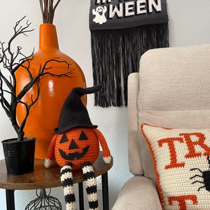 Pumpkin Jack Crochet Pattern, Halloween Decor, Amigurumi - Etsy