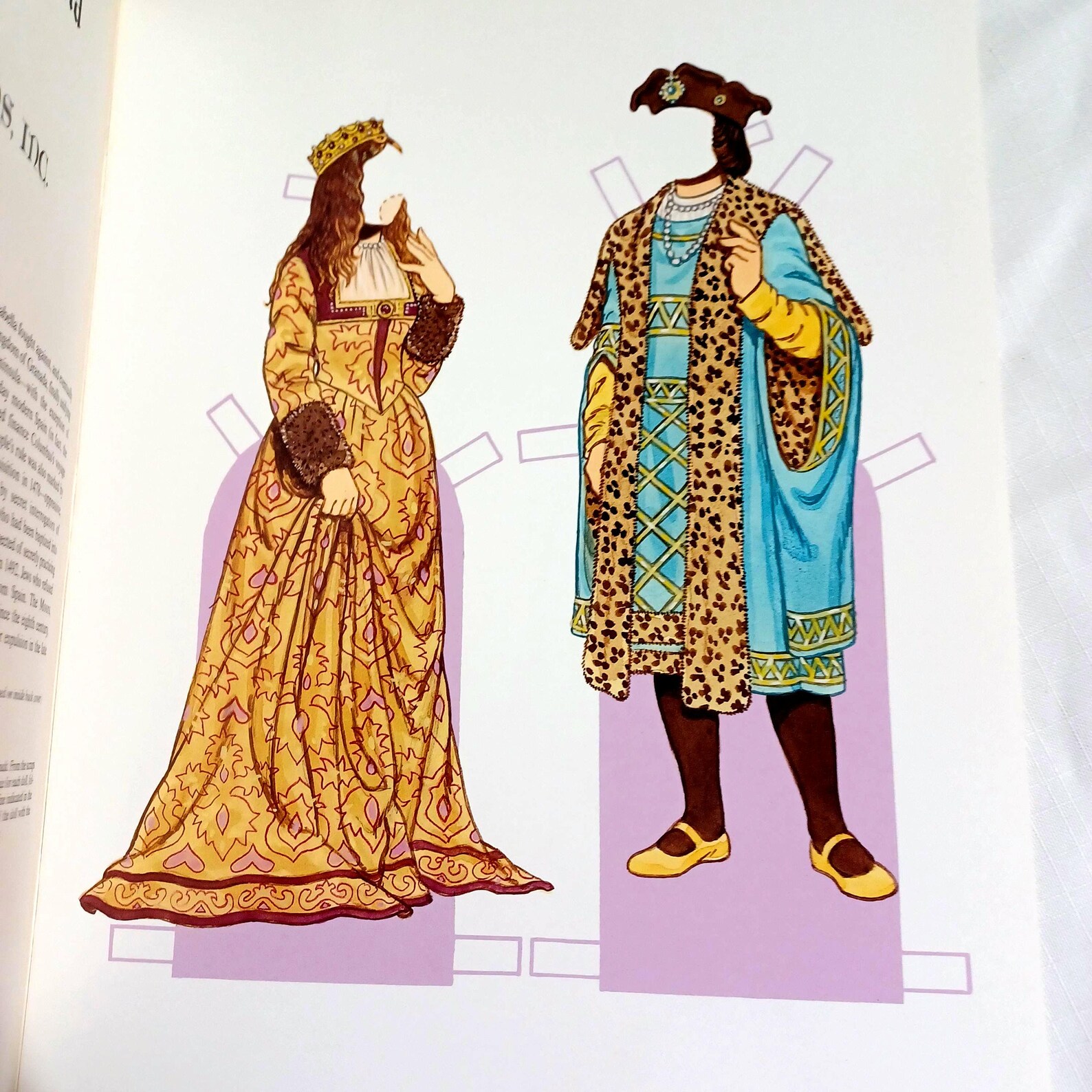 Vintage Paper Doll Books by Tom Tierney Group of 4 Complete Books Queen ...