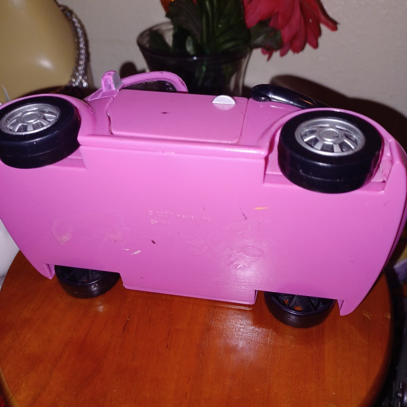 Polly Pocket Pink Convertible Toy Vehicle Vintage 2001 Pretend Play ...