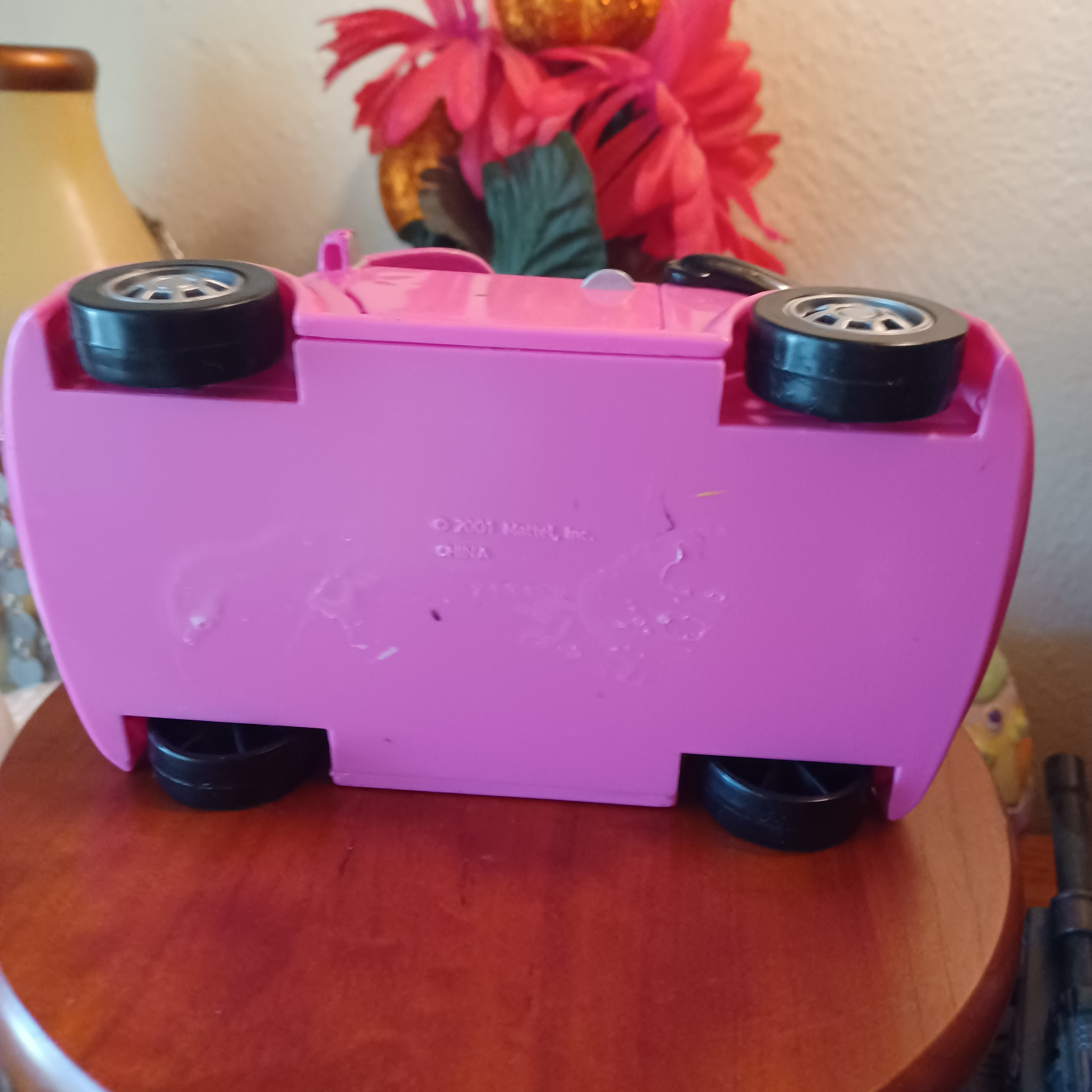 Polly Pocket Pink Convertible Toy Vehicle Vintage 2001 Pretend Play ...