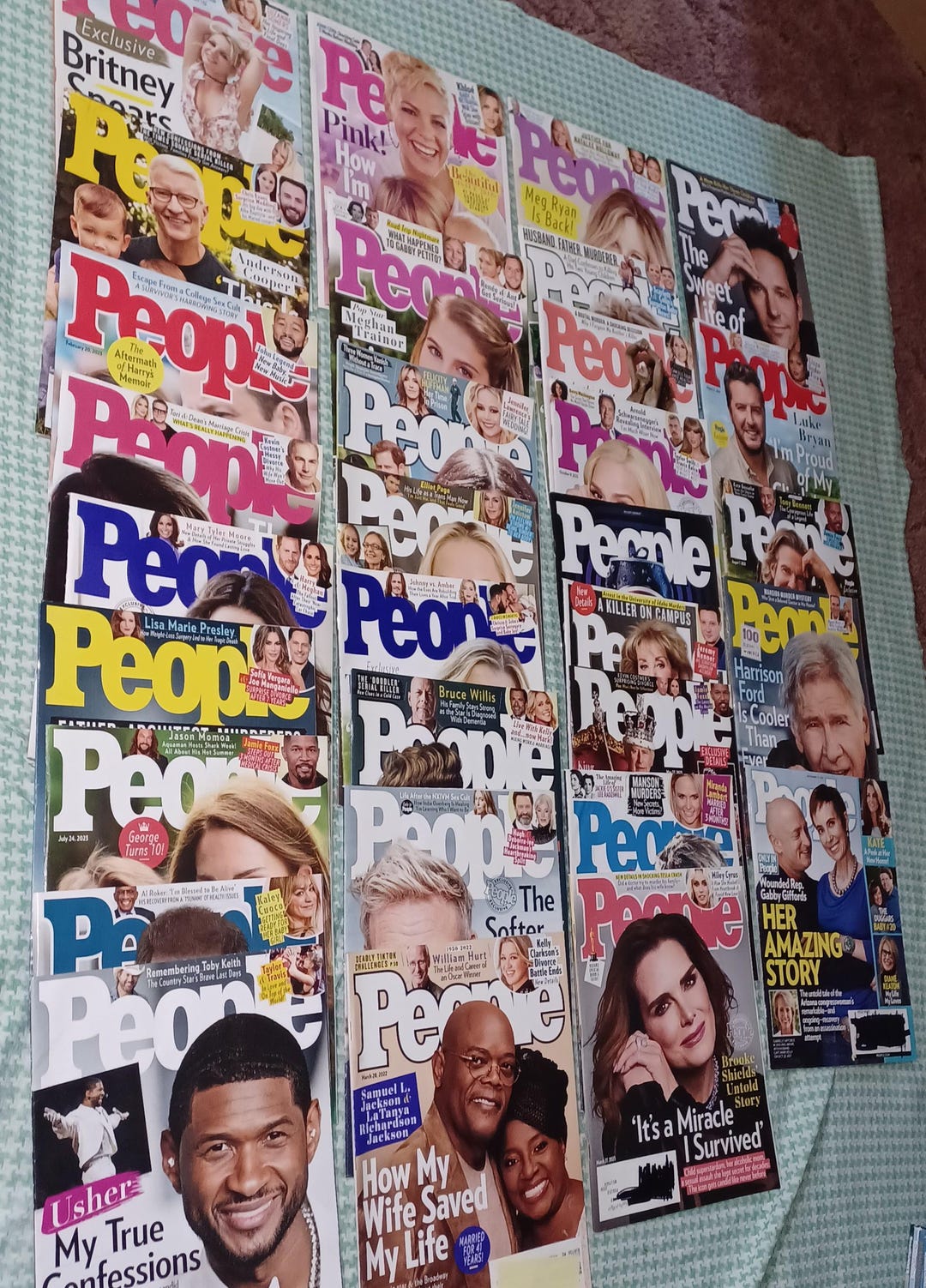People Magazine Back Issues 2011-2024 Use for Scrapbooks, Collage ...