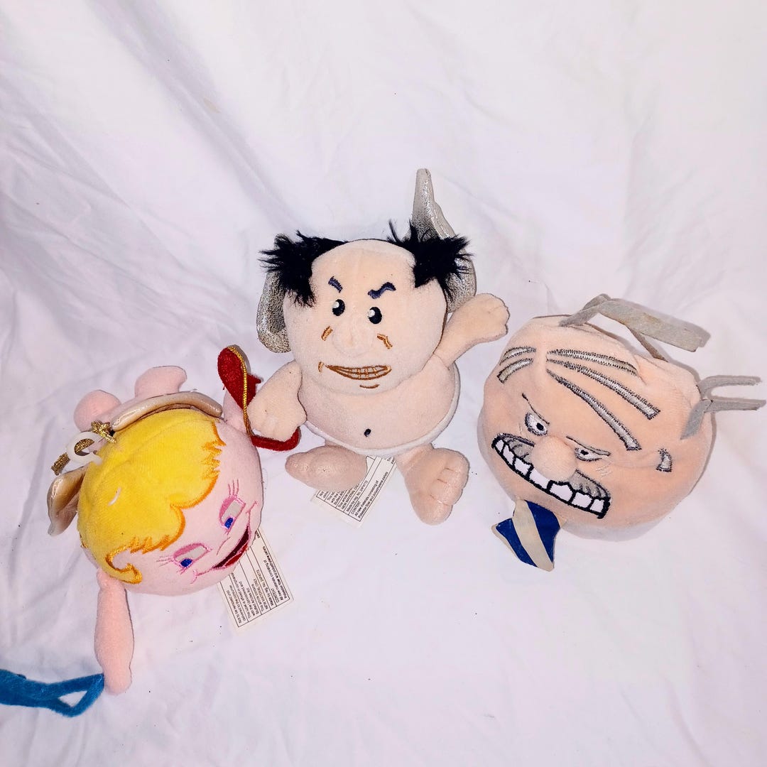 Silly Slammers Plush, #20 the Boss, #103 Aimee, #106 Stupid Cupid, Sold ...