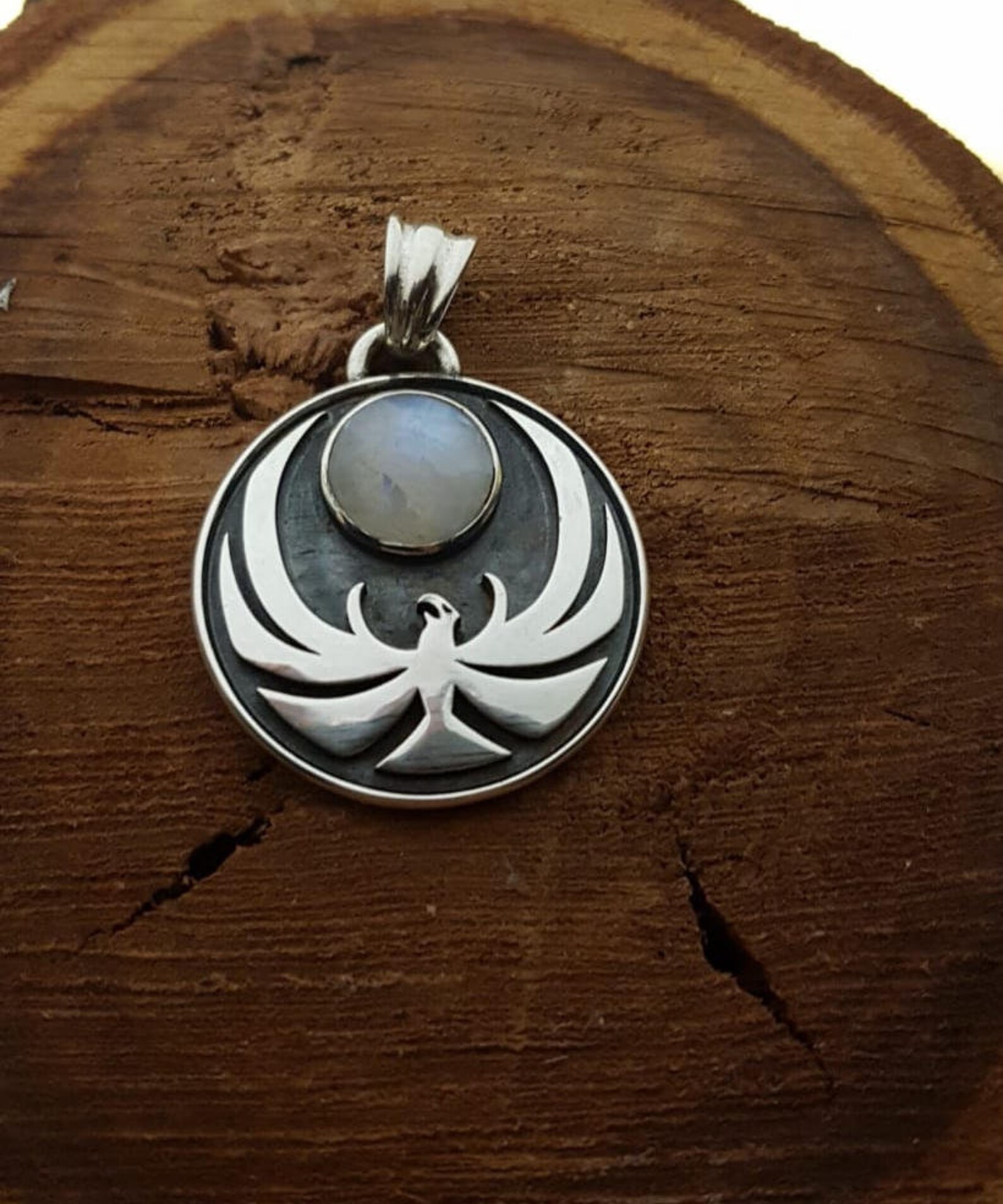Nightingale Pendant Skyrim Silver Pendant Thieves Guild - Etsy