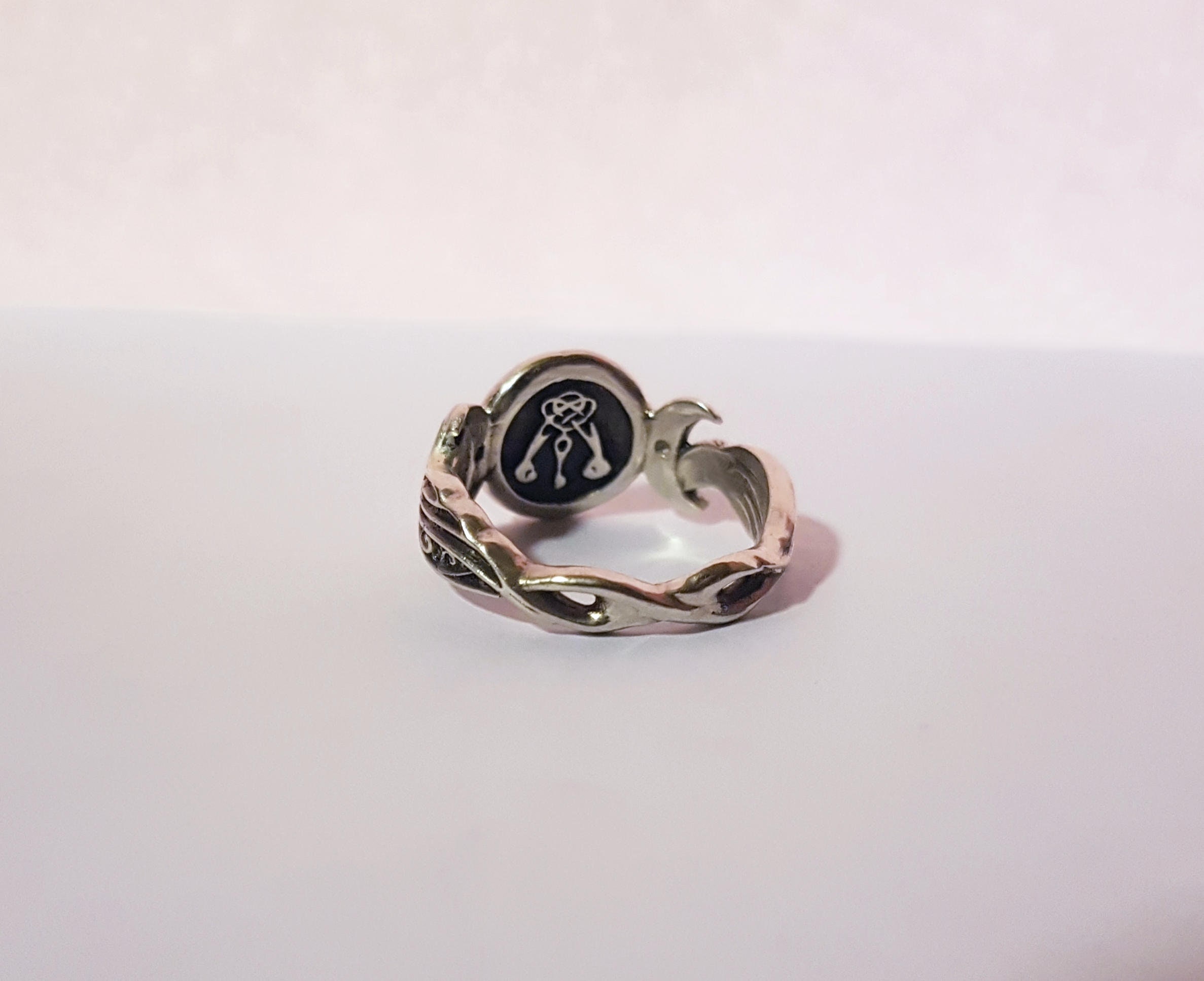 Nightingale Ring, Skyrim Lore Ring, Fantasy Lore Ring, Thieves Guild ...