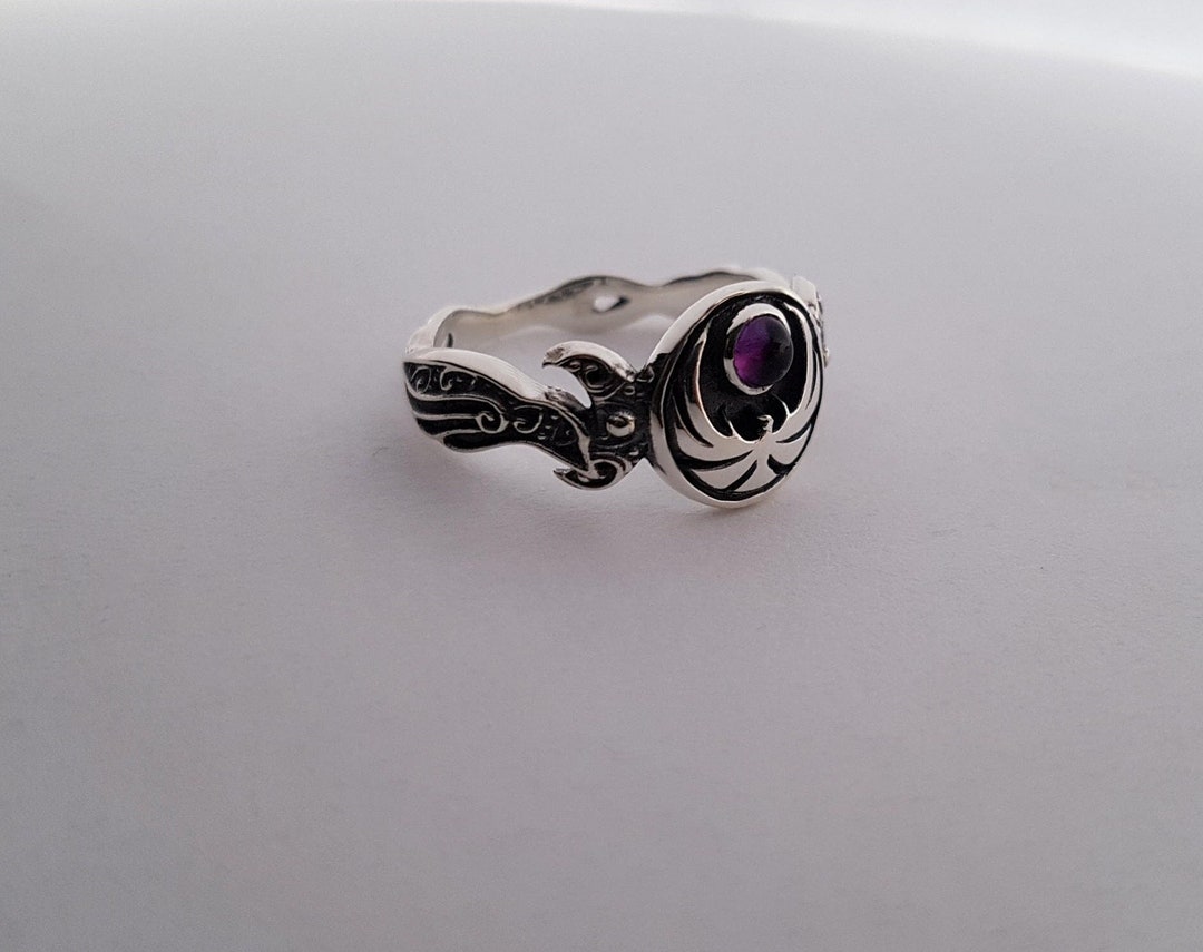 Nightingale Ring, Skyrim Lore Ring, Fantasy Lore Ring, Thieves Guild ...