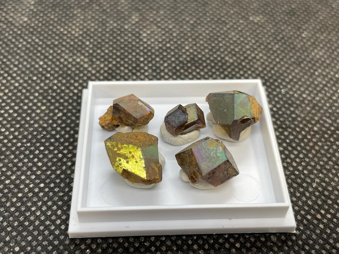 5 Rainbow Garnets Andradite Tenkawa, Japan RG202425 Free Shipping USA ...