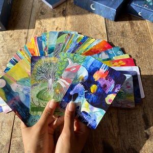 The Dreaming Oracle Deck, Dream Guide Book and Oracle Deck - Etsy