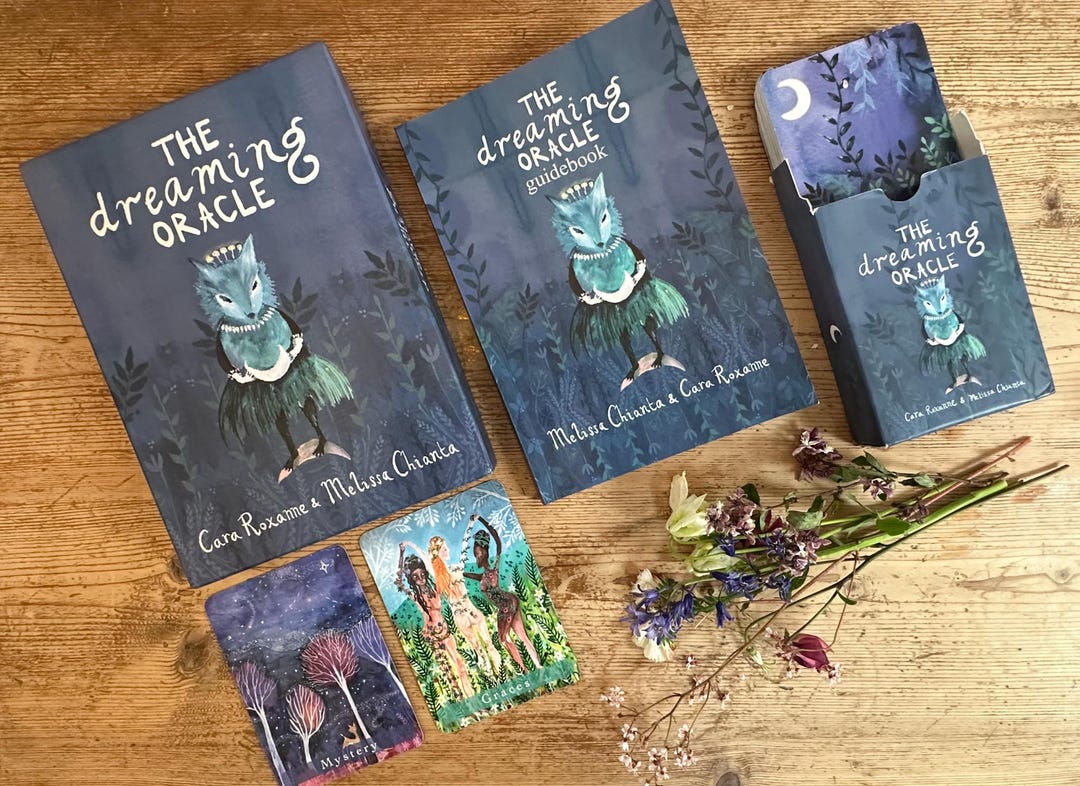 The Dreaming Oracle Deck, Dream Guide Book and Oracle Deck - Etsy