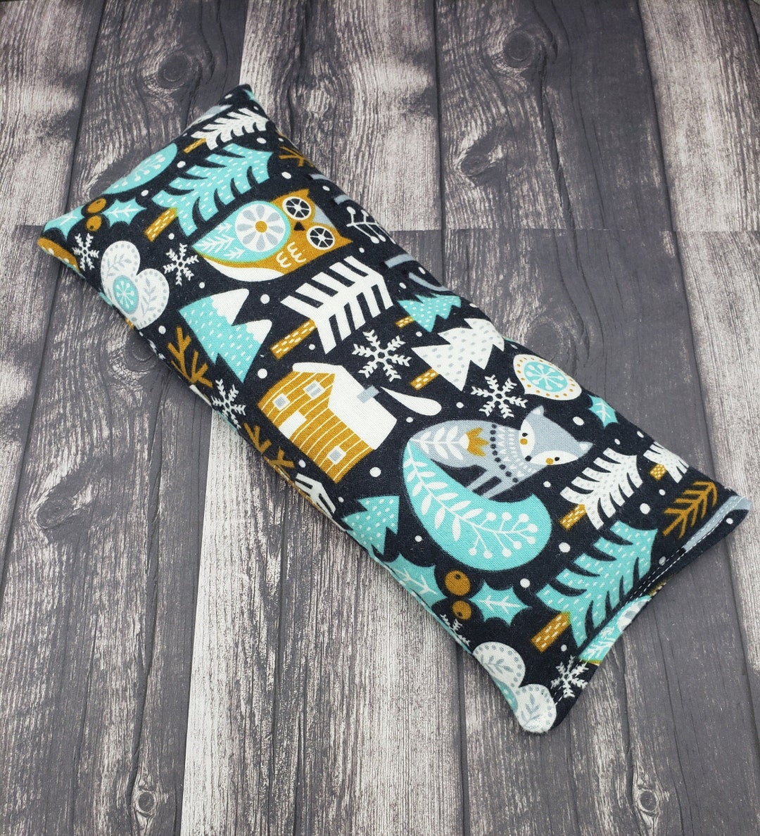 Microwave Heat Pad. Rice and Flaxseed Heating Pad. Heat Pack Reusable ...