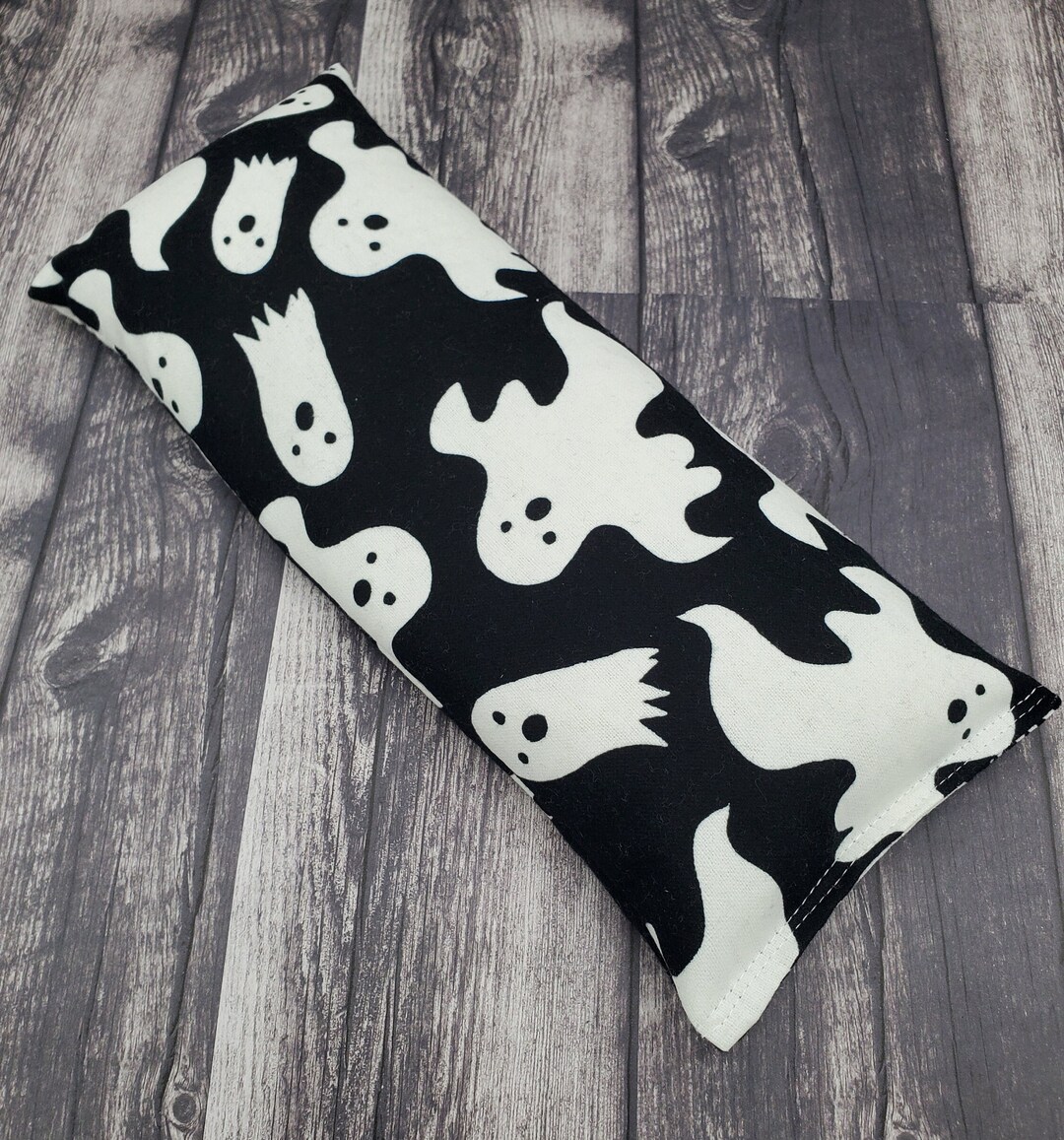 Ghosts Microwave Rice Flax Heating Pad for Soothing Anti-stress Relief ...