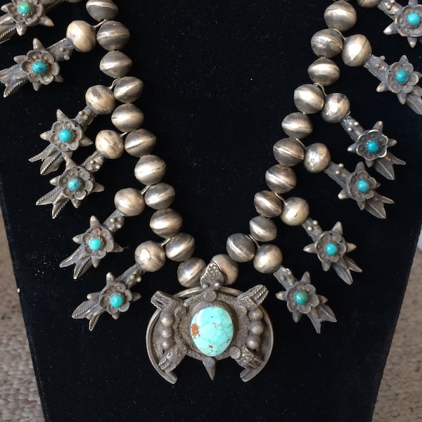 Taos Turquoise Necklace - Etsy