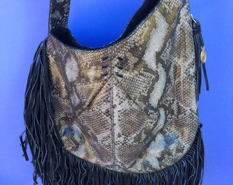 Large Fringe Bag | Etsy