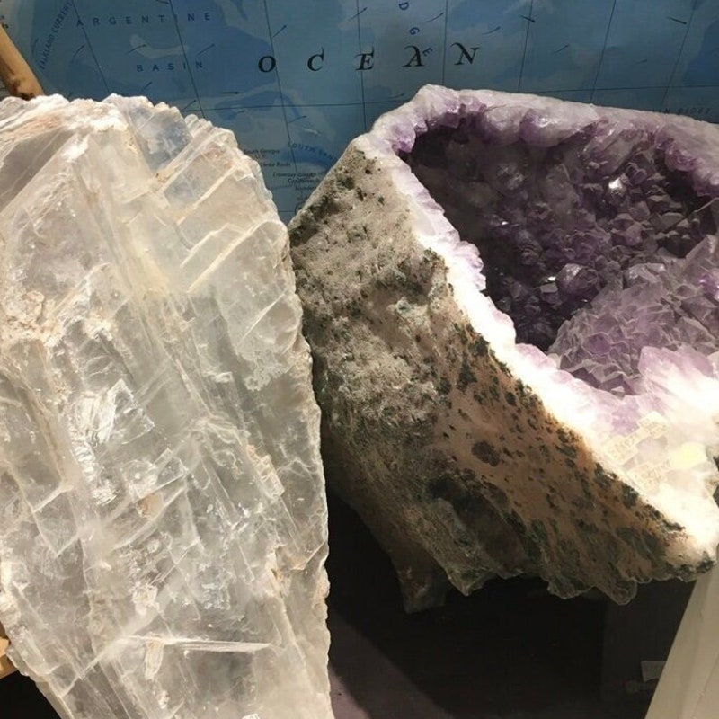 Amethyst Geode Table - Etsy