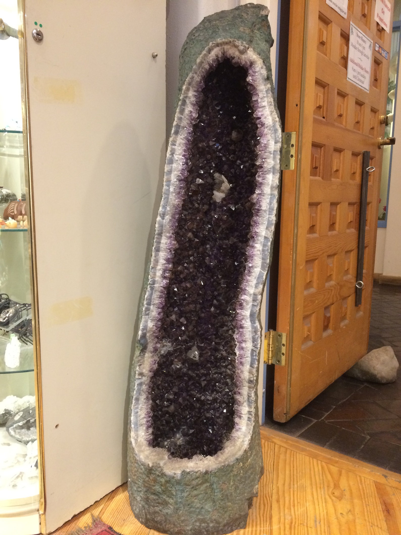Huge XL Amethyst Cathedral Extra Large Raw Natural Brazilian Brazil ...