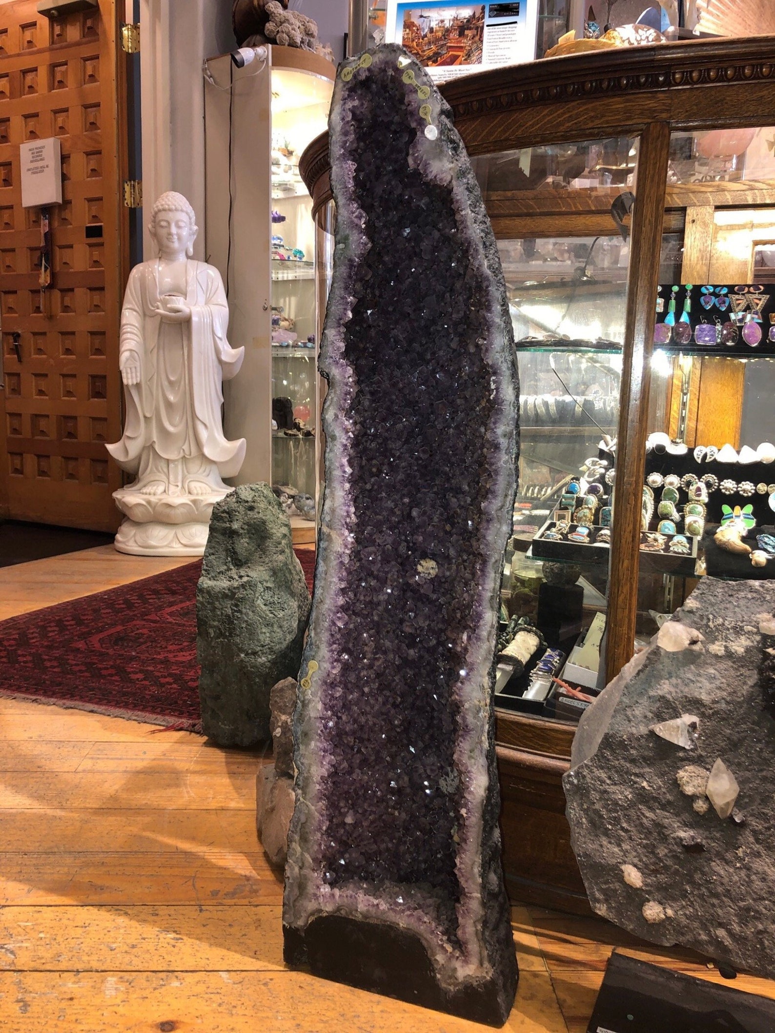 Huge XL Amethyst Cathedral Extra Large Raw Natural Brazilian Brazil ...