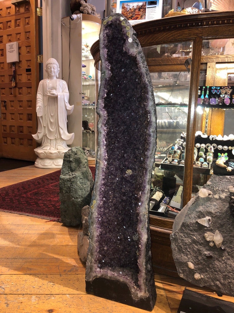 Huge XL Amethyst Cathedral Extra Large Raw Natural Brazilian - Etsy