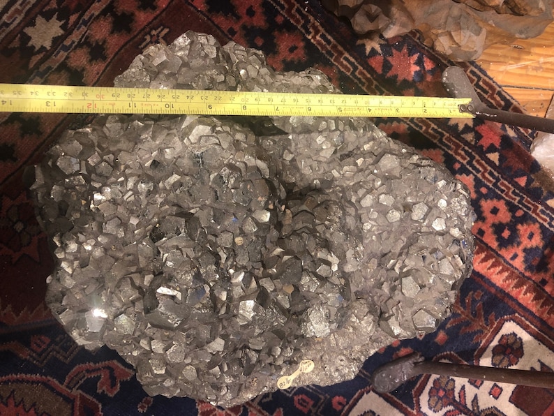SOLD Natural Pyrite Peru Peruvian Fool's Gold Huge XL Extra Large ...