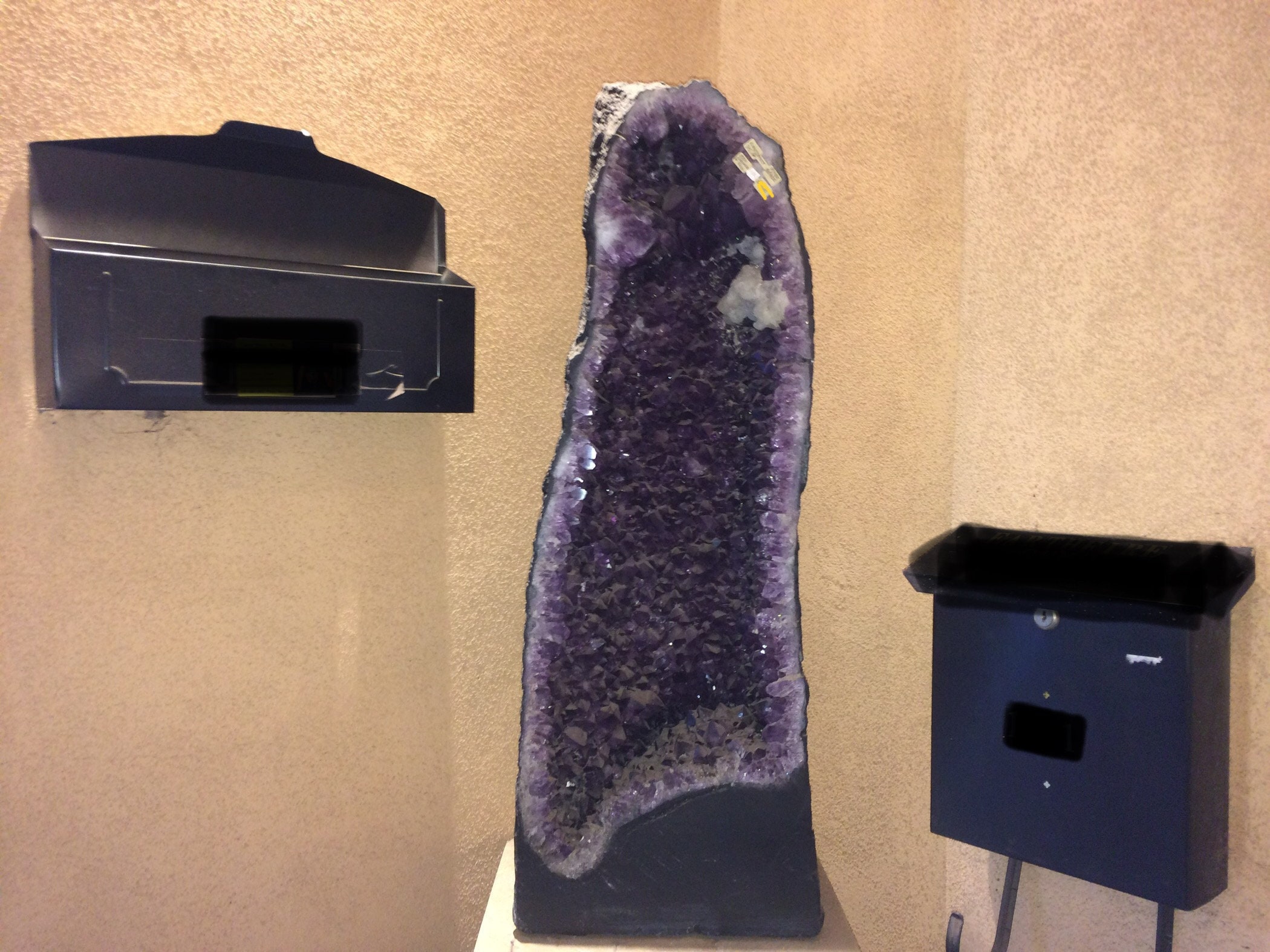 Huge XL Amethyst Cathedral Extra Large Raw Natural Brazilian Brazil ...