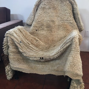 GONE Rare Anatolian Tulu Turkish Shepherd Coat Cloak Cape Undyed Long ...