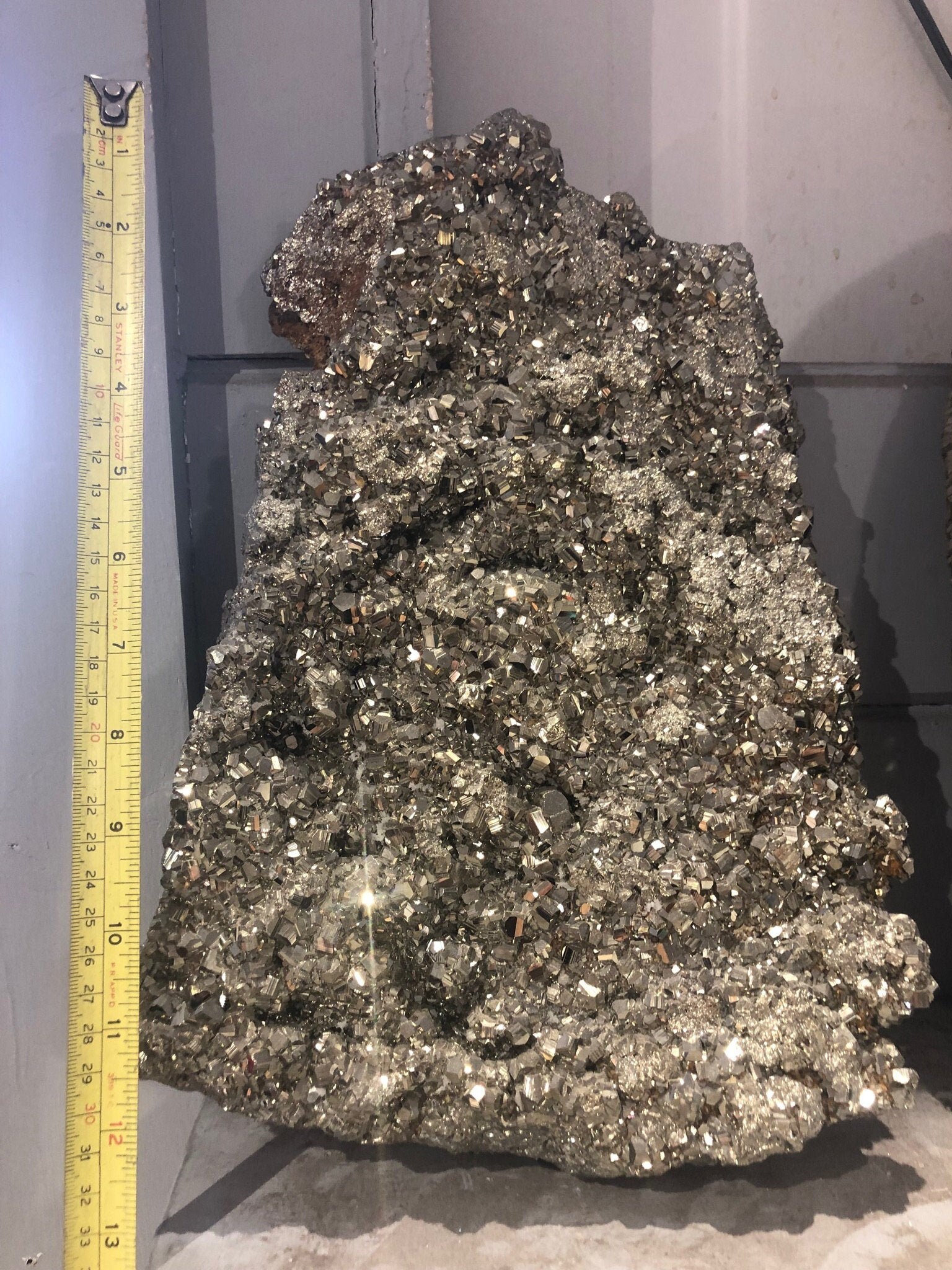 SOLD Natural Pyrite Peru Peruvian Fool's Gold Huge XL Extra Large ...