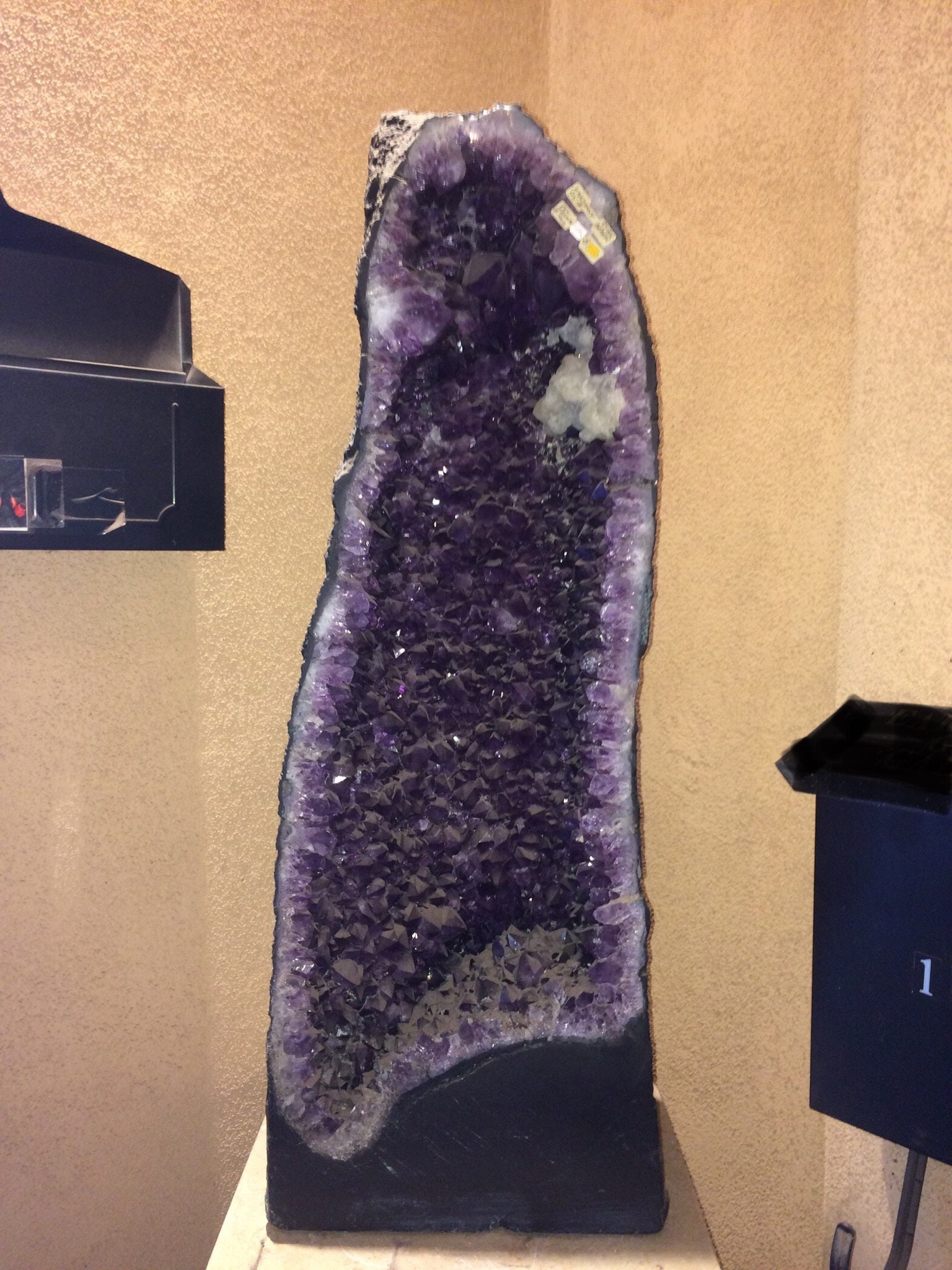 Huge XL Amethyst Cathedral Extra Large Raw Natural Brazilian Brazil ...