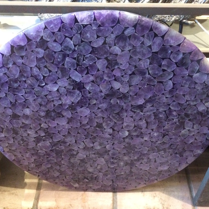 Amethyst Table - Etsy