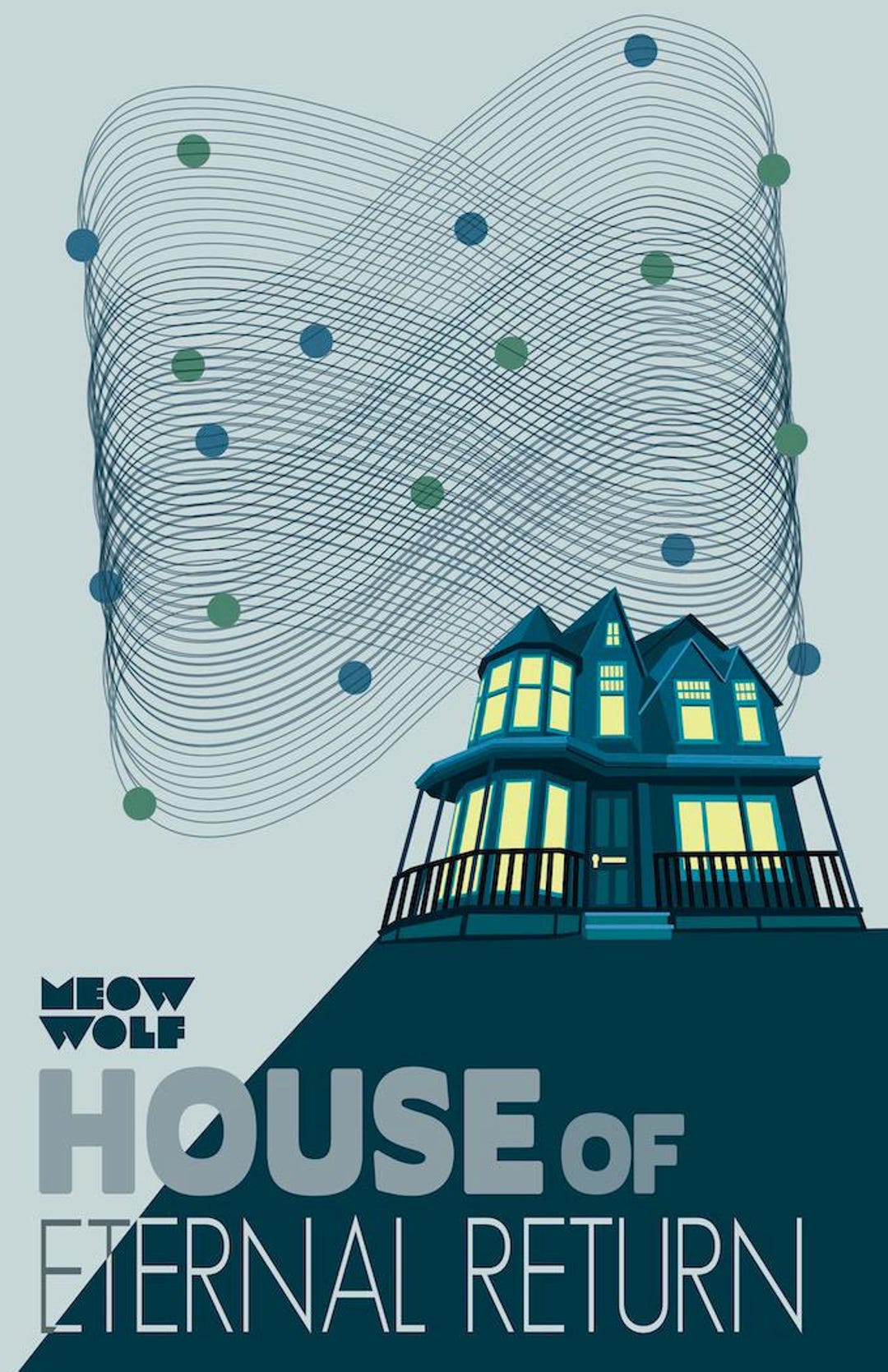 Meow Wolf Limited Edition of 200 Velvet Art Screen Printed Poster Print ...
