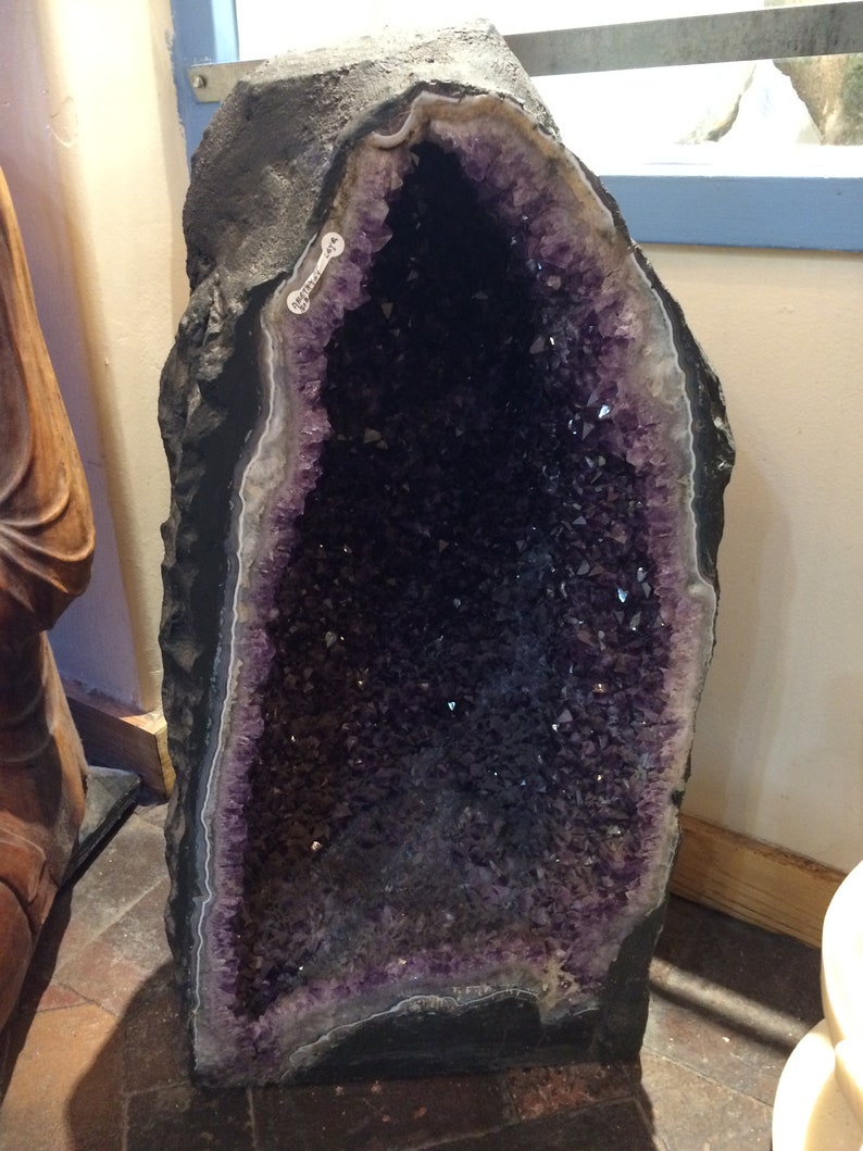 Huge XL Amethyst Cathedral Extra Large Raw Natural Brazilian - Etsy