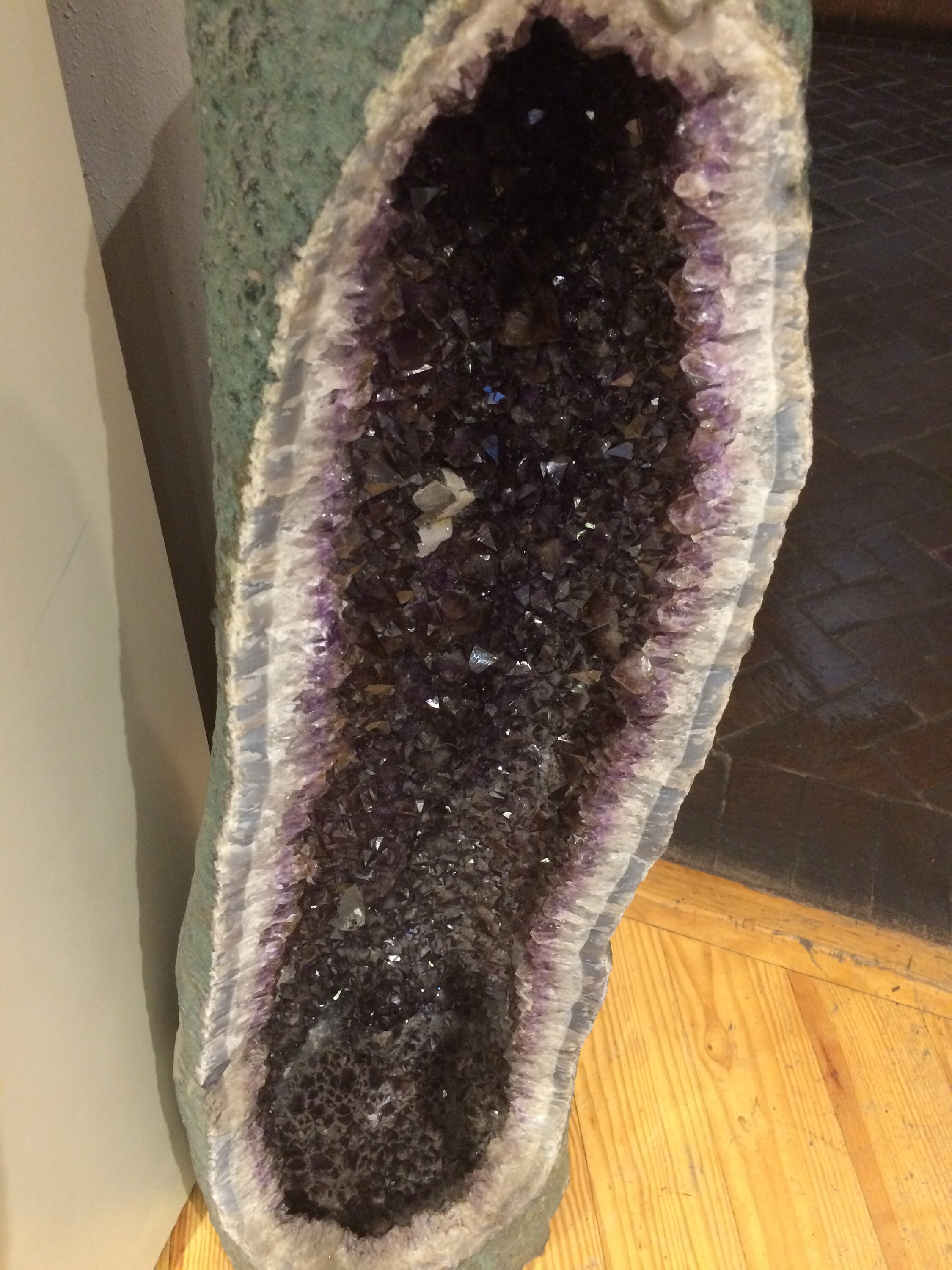 Huge XL Amethyst Cathedral Extra Large Raw Natural Brazilian Brazil ...