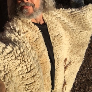 GONE Rare Anatolian Tulu Turkish Shepherd Coat Cloak Cape Undyed Long ...