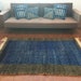 Blue Rothko Looped Tulu Indigo Sleeping Carpet Tribal Long - Etsy