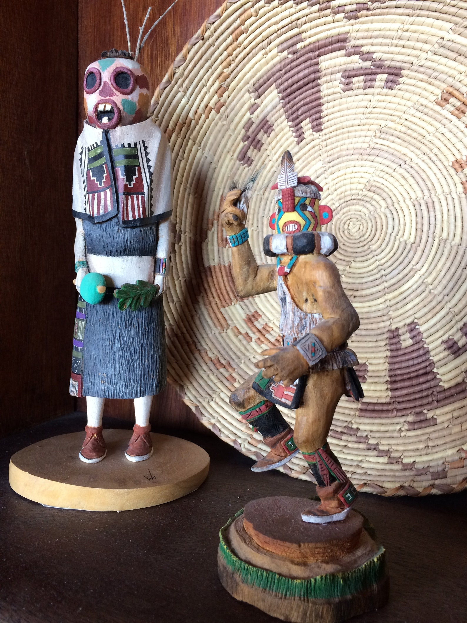 Hopi Navajo Kachina Katsina Watson Namoki Kachinas Katsinas Carved Wood ...