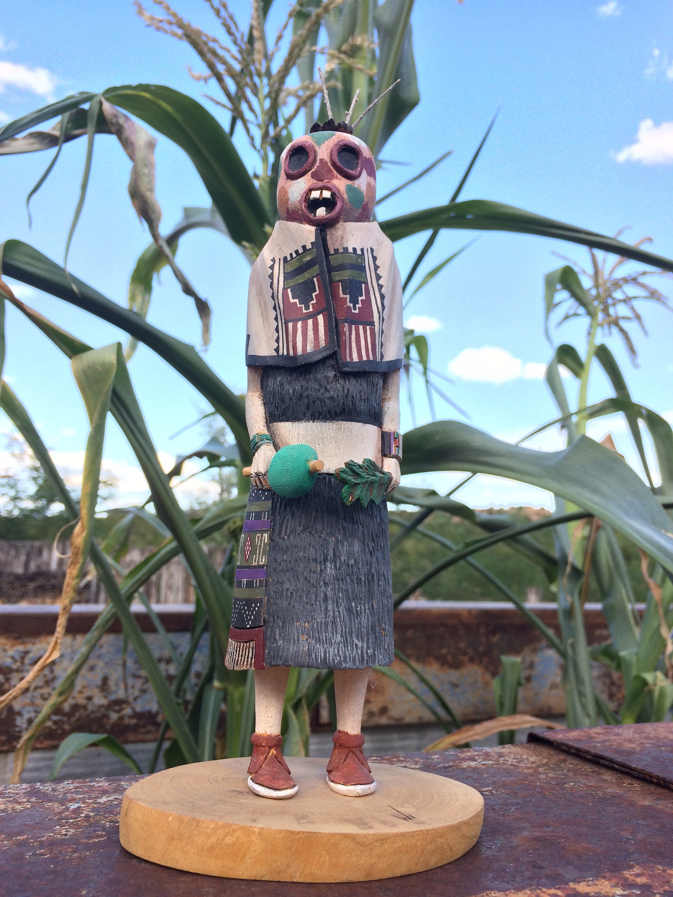 Hopi Navajo Kachina Katsina Watson Namoki Kachinas Katsinas Carved Wood ...