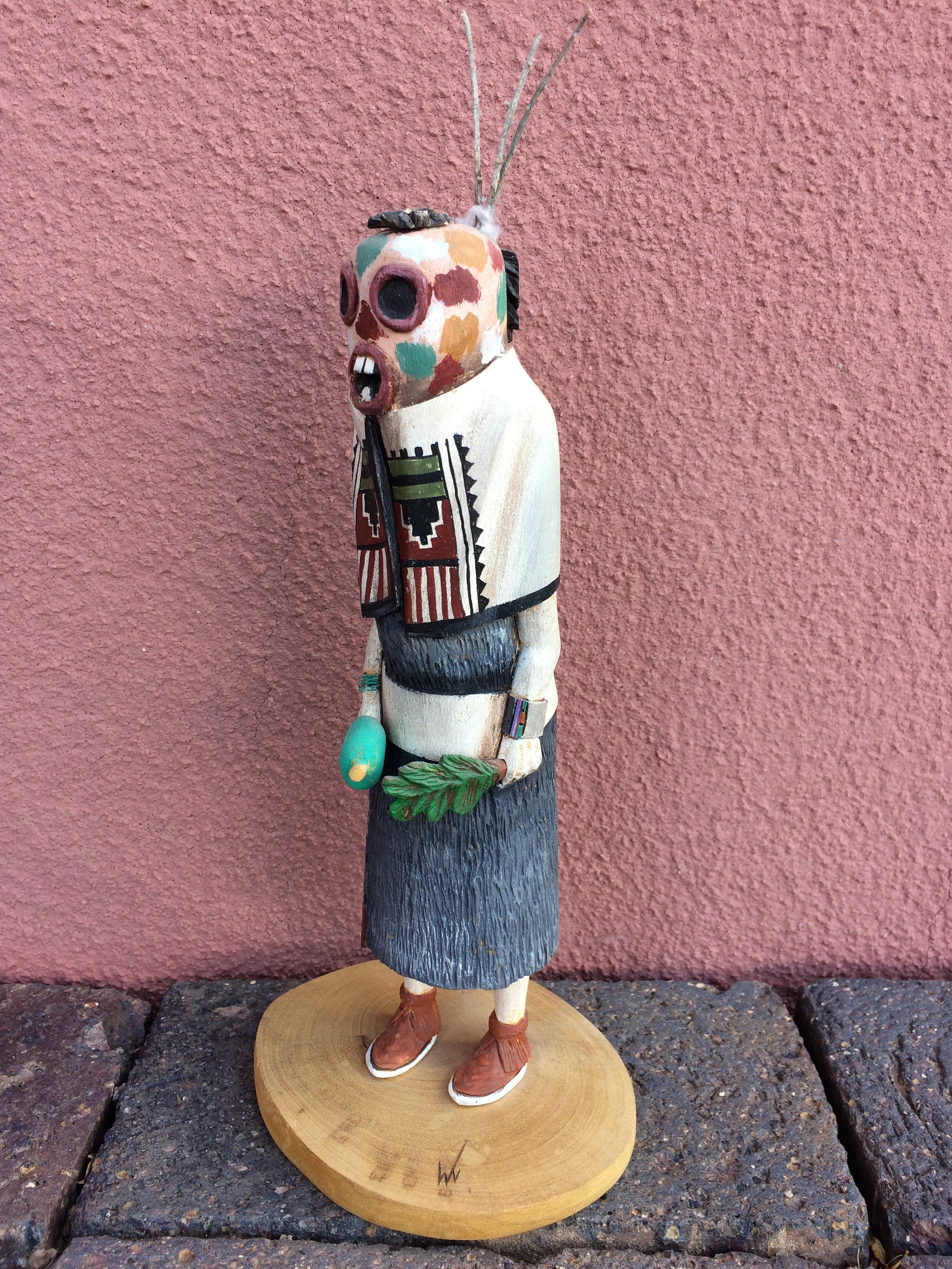 Hopi Navajo Kachina Katsina Watson Namoki Kachinas Katsinas Carved Wood ...