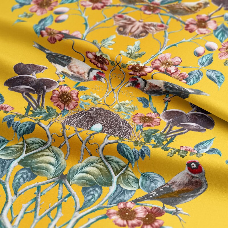 Hedgerow Fabric - Etsy UK