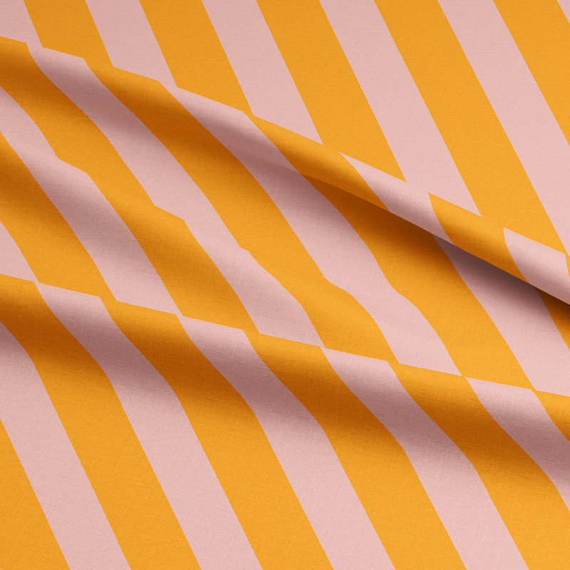 Orange Pink Fabric - Etsy