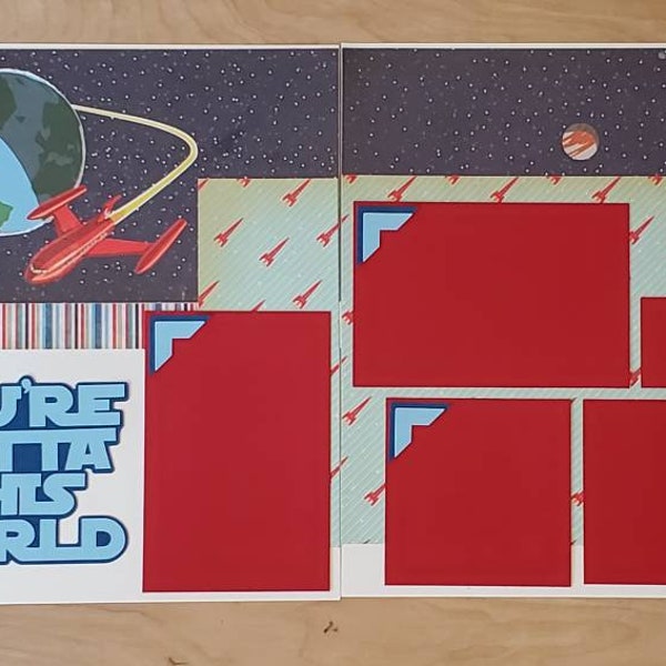 Scrapbook Layout - Etsy