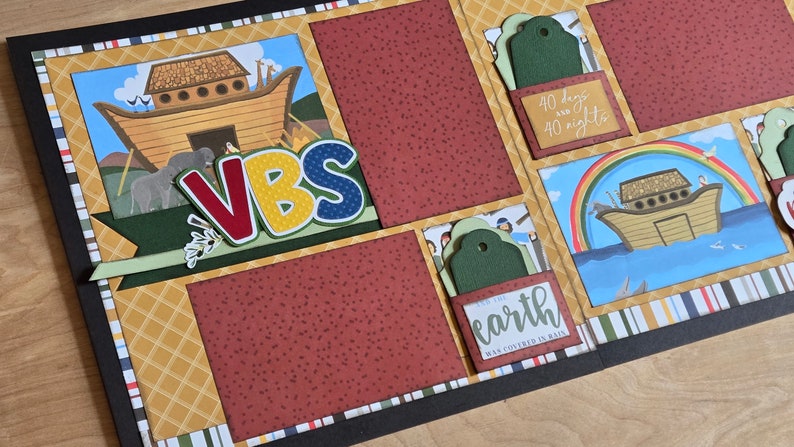 VBS Vacation Bible School Noahs Ark With Pockets Faith Religious ...