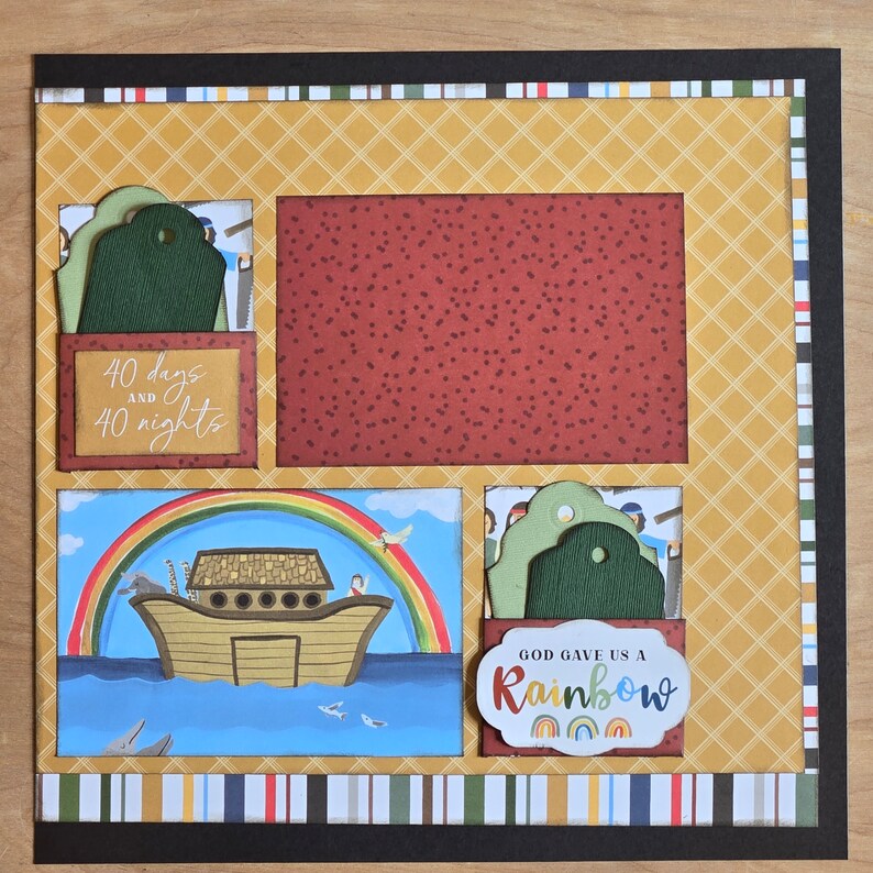 VBS Vacation Bible School Noahs Ark With Pockets Faith Religious ...