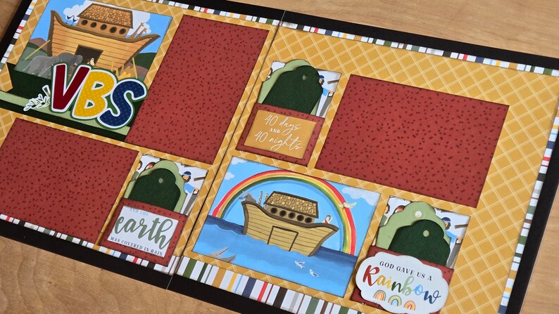 VBS Vacation Bible School Noahs Ark With Pockets Faith Religious ...