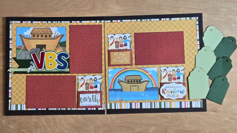 VBS Vacation Bible School Noahs Ark With Pockets Faith Religious ...