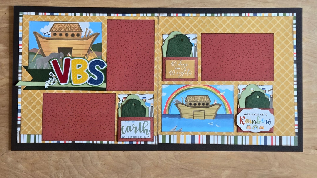 VBS Vacation Bible School Noahs Ark With Pockets Faith Religious ...