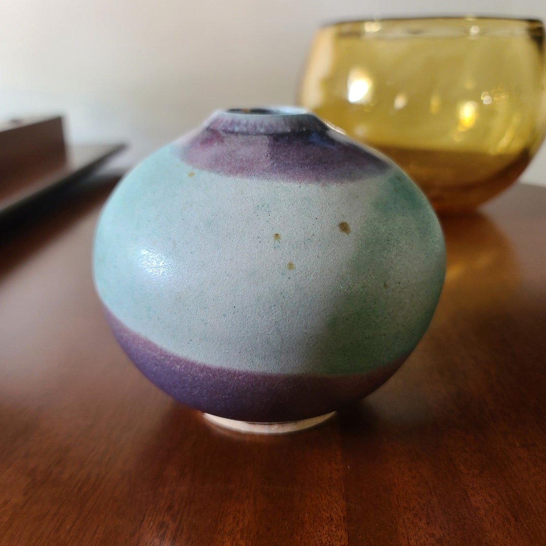 Small Earthenware Pot by S. Pollard - Etsy
