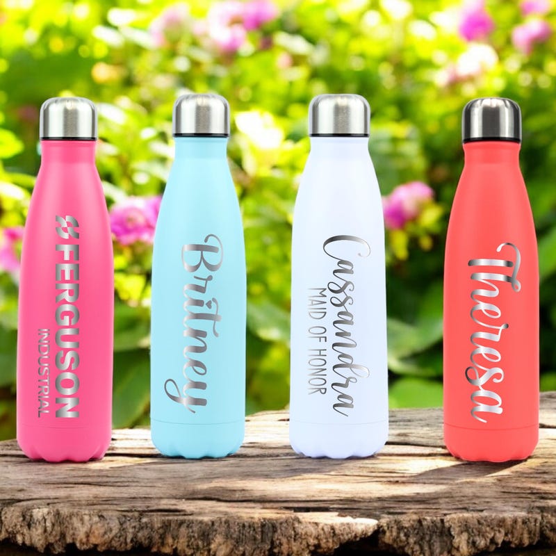 Custom Water Bottle - Etsy