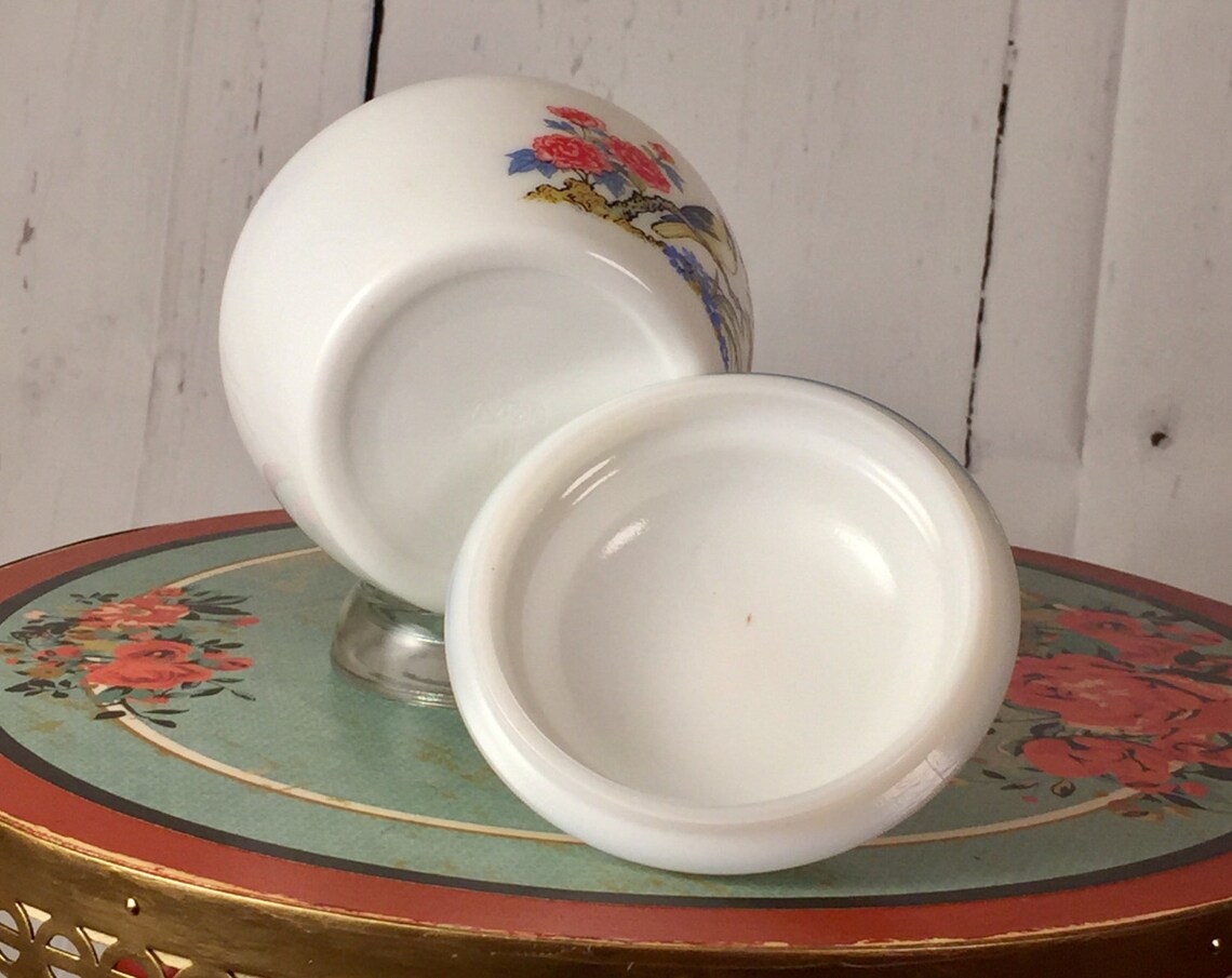 Avon Milk Glass Ginger Jar - Etsy